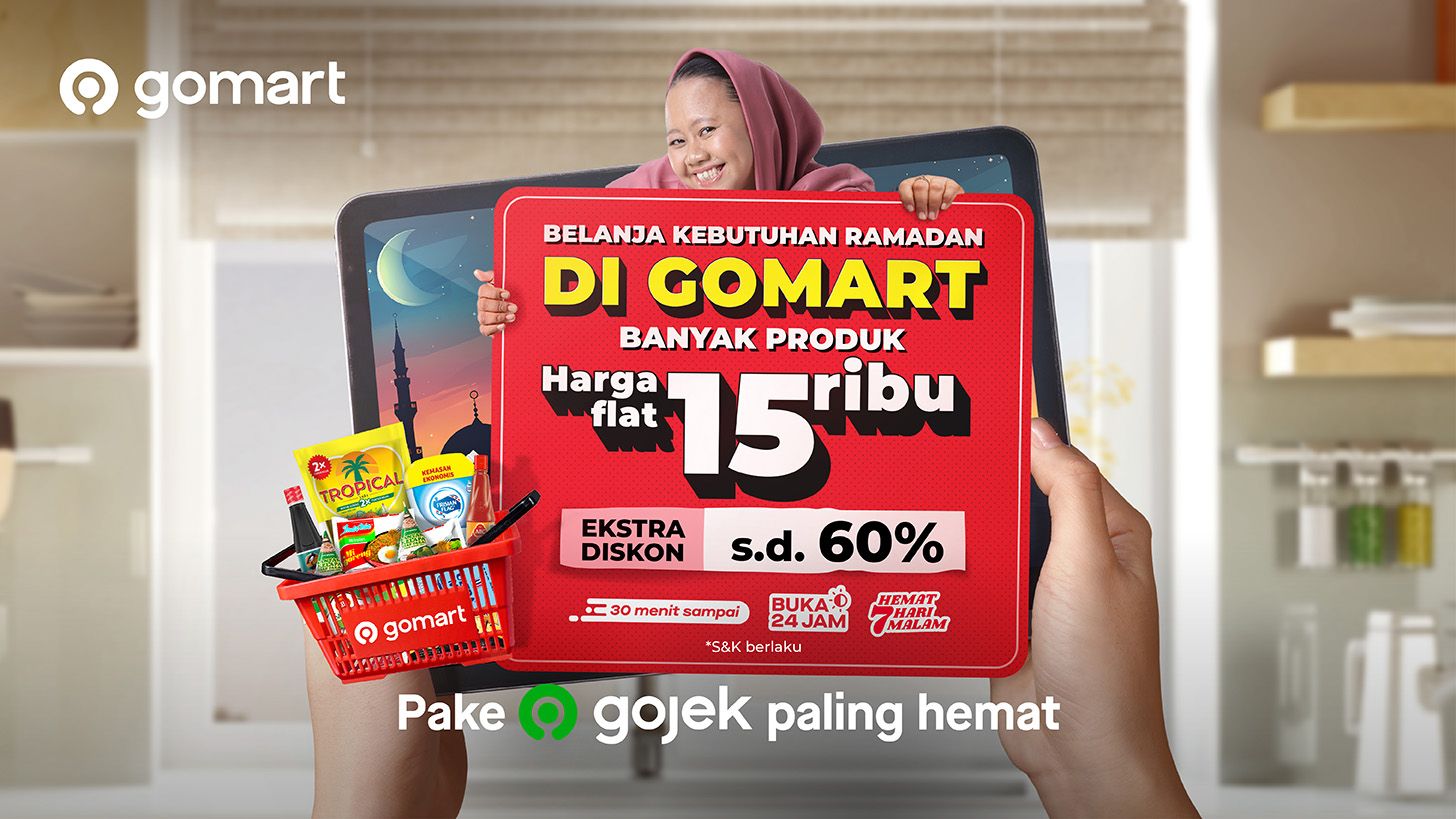 Belanja Hemat selama Ramadan di GoMart Diskon s.d 60%