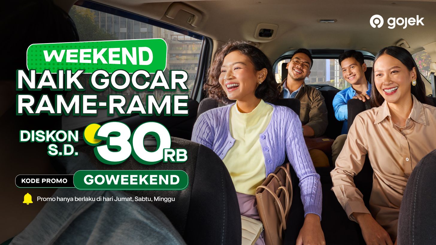 WARA-WIRI WEEKEND PASTI TENANG PAKAI KODE GOWEEKEND