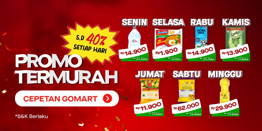 GoMart 12.12, Serba 12RB!